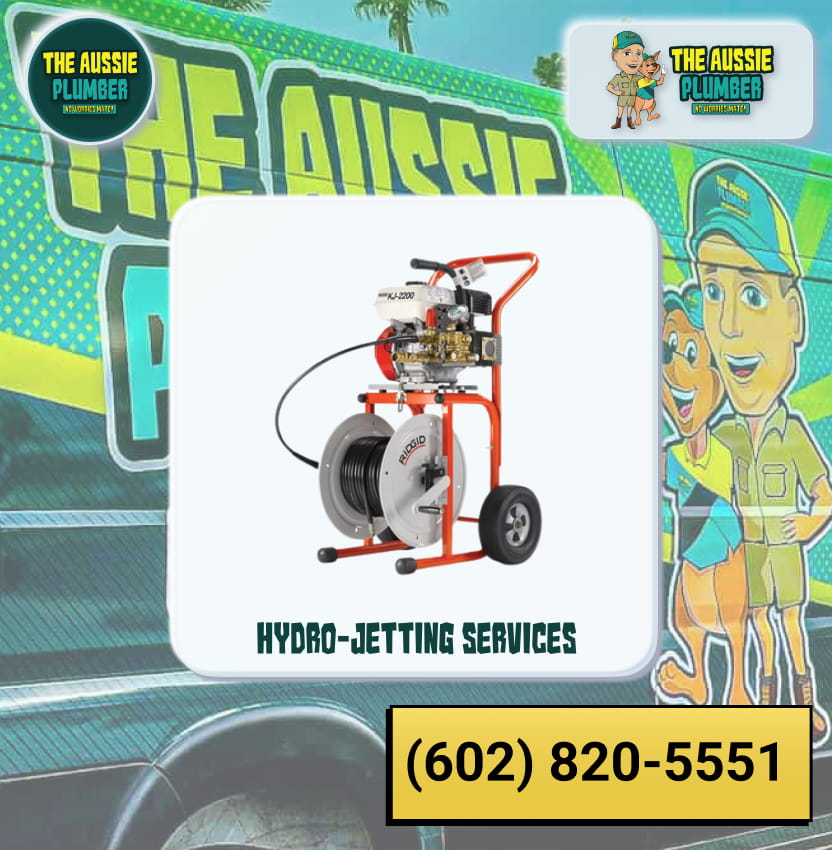 Hydro-Jetting Services - The Aussie Plumber
